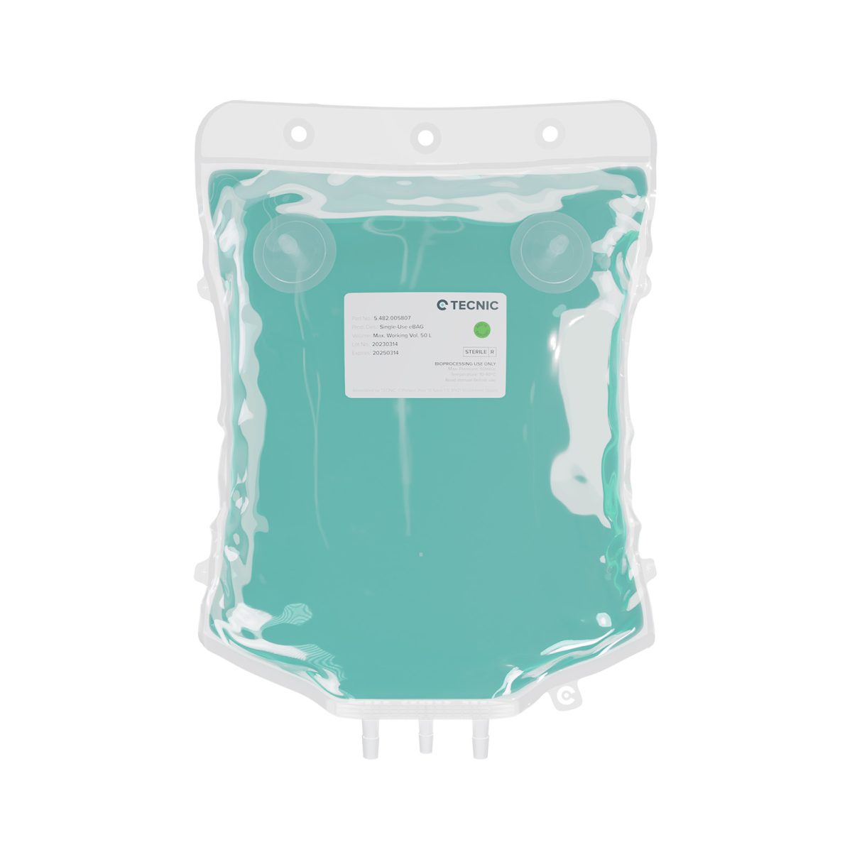 eBAG 2D TFF for bioprocess solutions - TECNIC