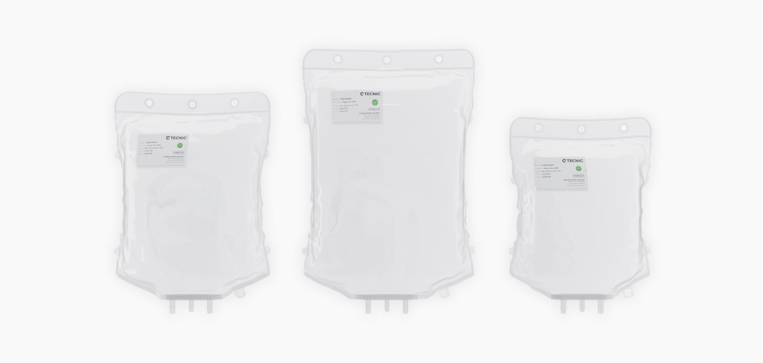 eBAG 2D Storage for bioprocess solutions - TECNIC