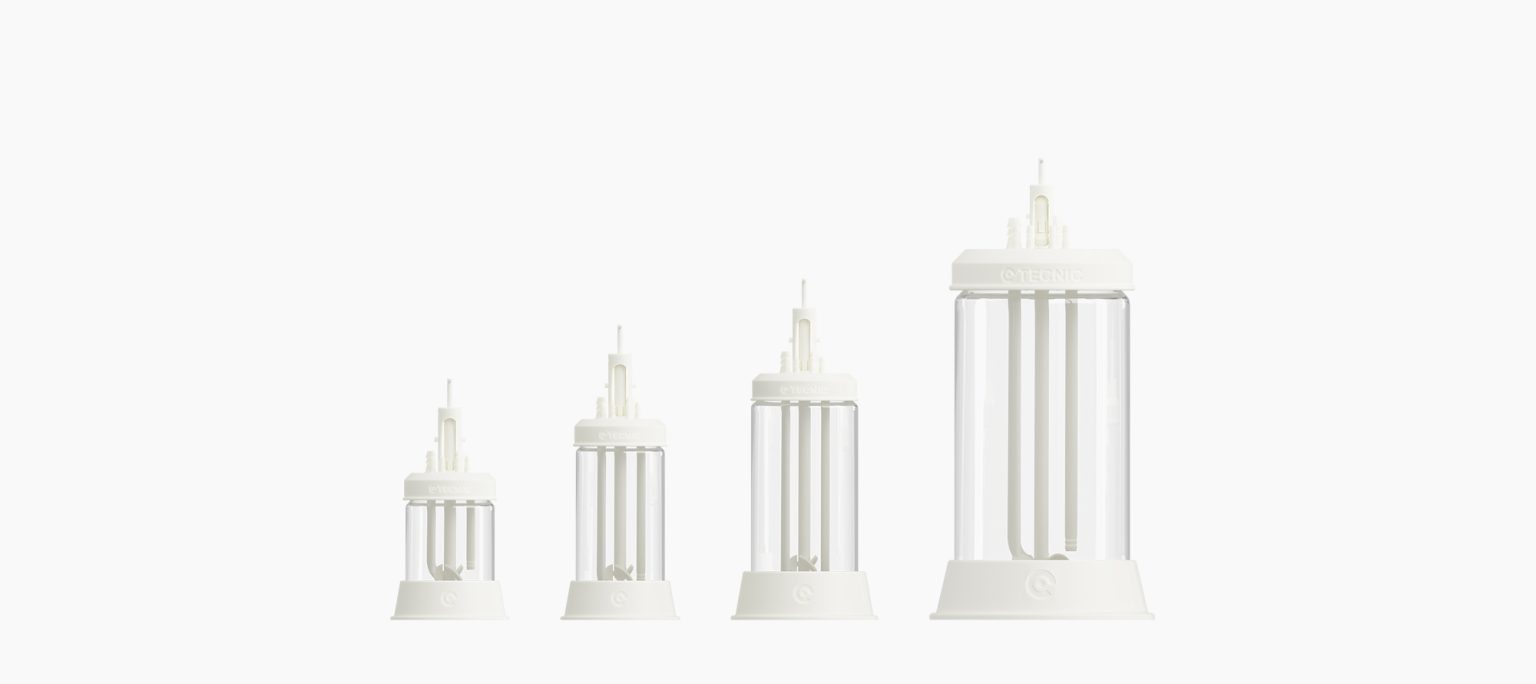 Single-Use Vessel for bioprocess solutions - TECNIC